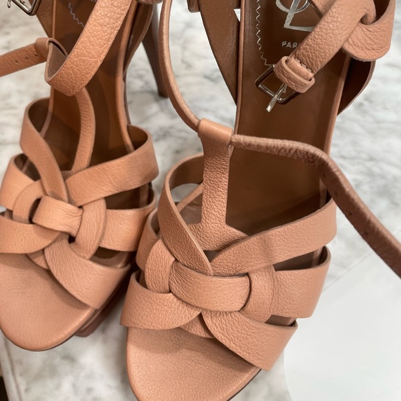 Yves Saint Laurent | Shoes | Ysl Beautiful Color Heal Is About 4 Inches ...